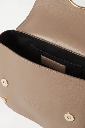 See By Chloé Mara Embellished Leather Shoulder Bag