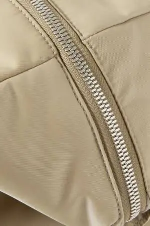 THE ROW  Logan Leather-trimmed Shell Tote