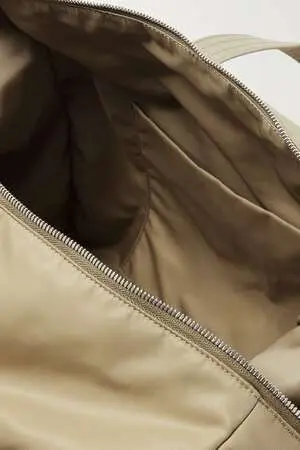 THE ROW  Logan Leather-trimmed Shell Tote