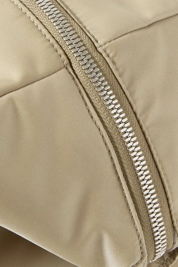 THE ROW  Logan Leather-trimmed Shell Tote
